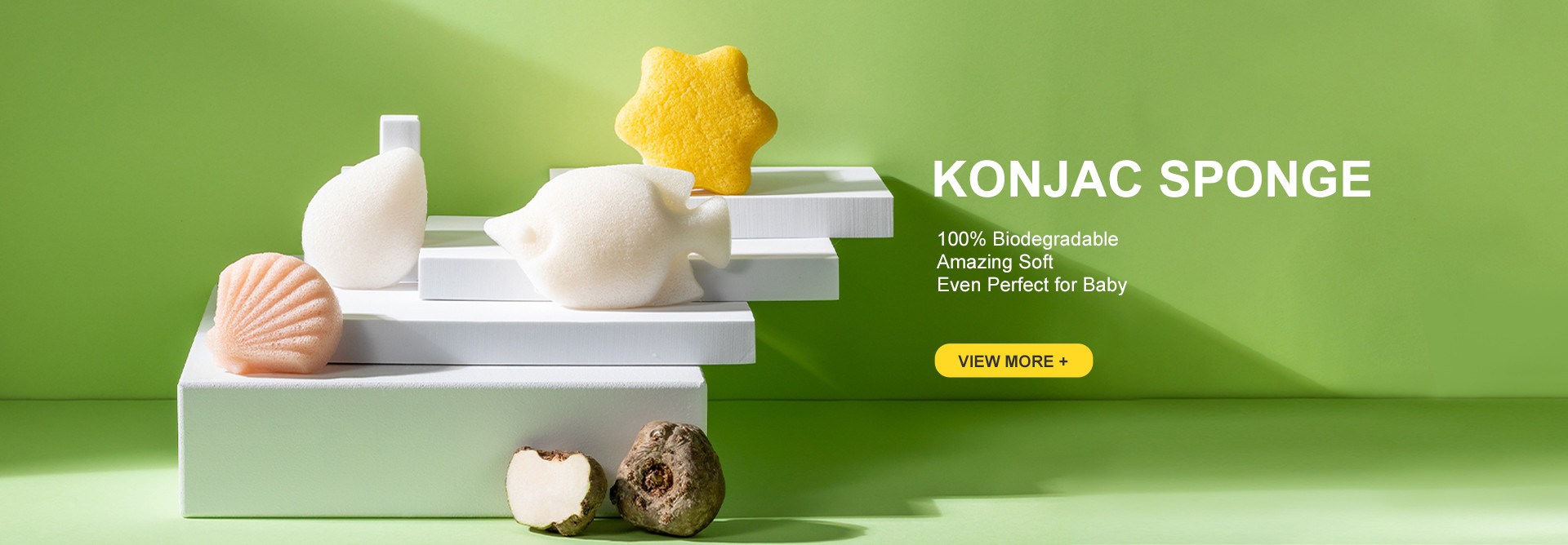 Quality Konjac Facial Sponge & Konjac Body Sponge factory from China